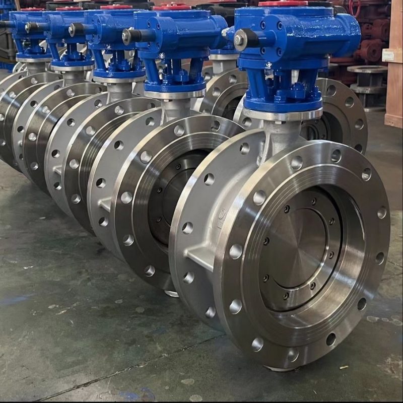WCB PN16 DN150 Flange triple offset Butterfly Valve - Flanged Butterfly Valves | Shenzhen ...
